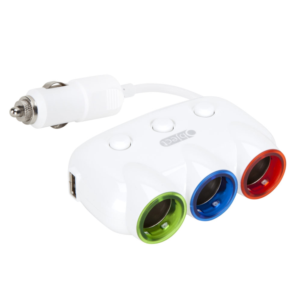 4 Way Car Adapter - Object